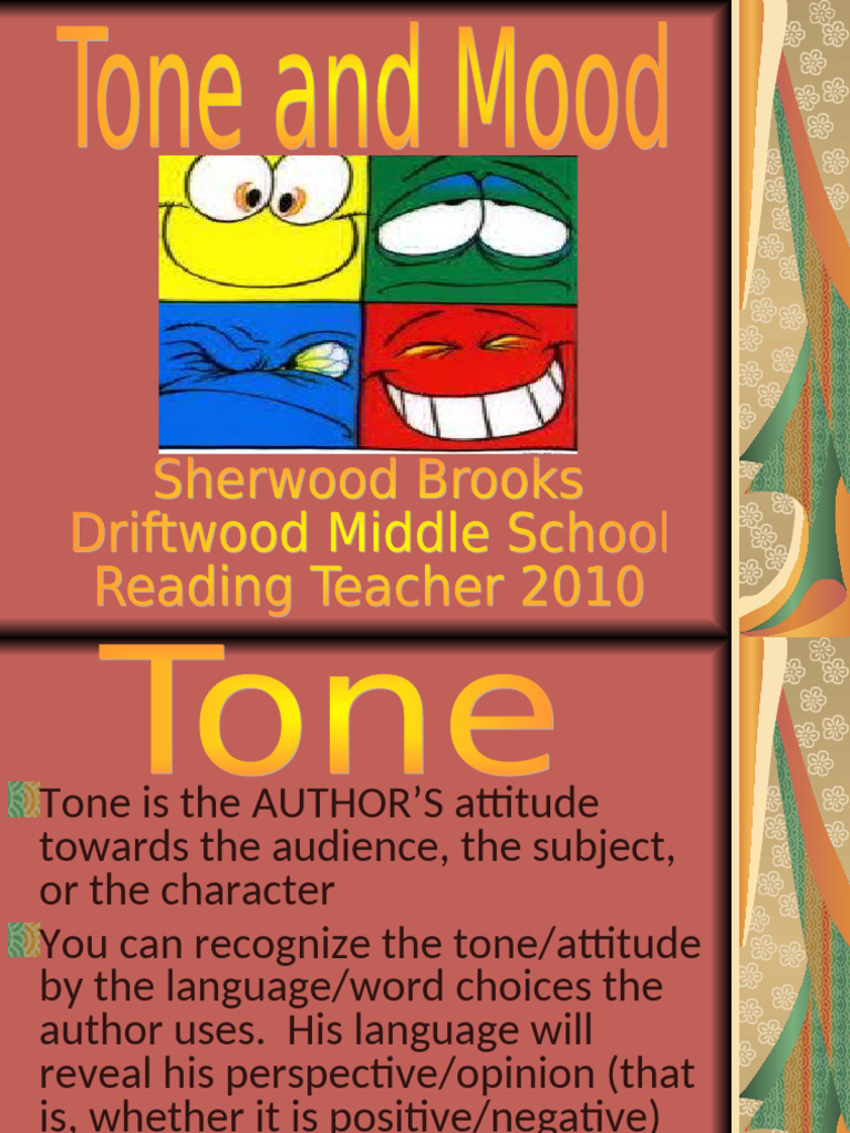 Tone and Mood | PDF