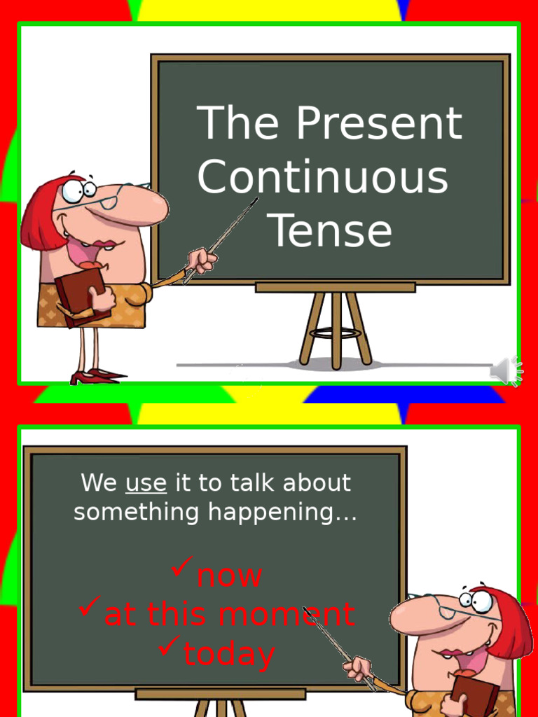 Present Continupus Explanation | PDF