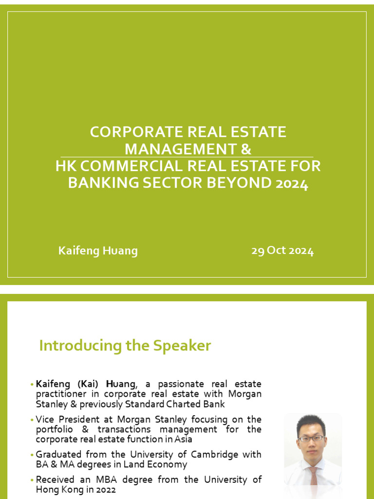 CRE Management 2024 Real Estate Outlook (Handout Version) | PDF ...