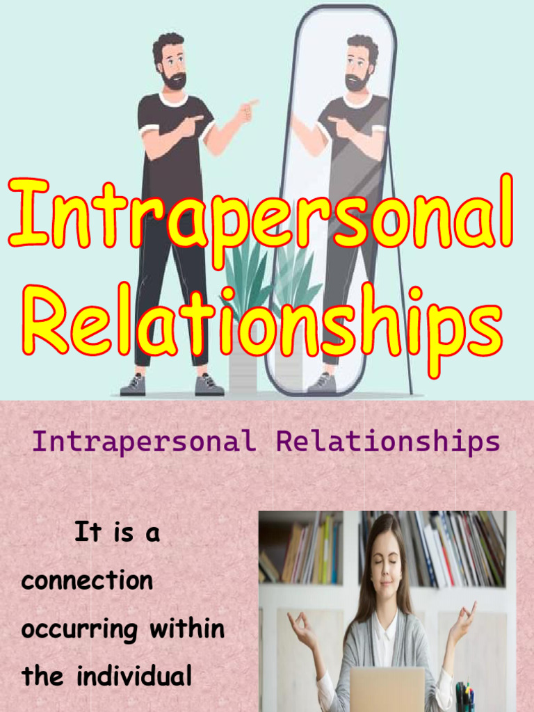 Lesson 11 - Intrapersonal Relationships | PDF