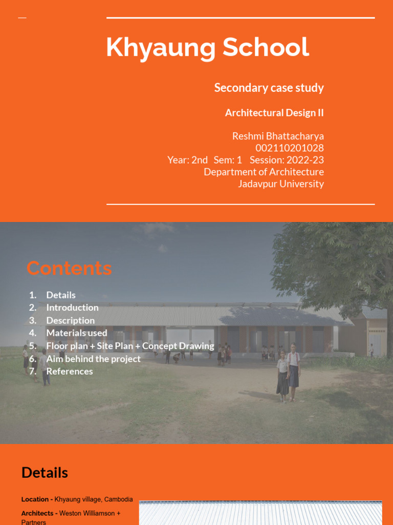 Secondary case study | PDF | Building | Building Technology