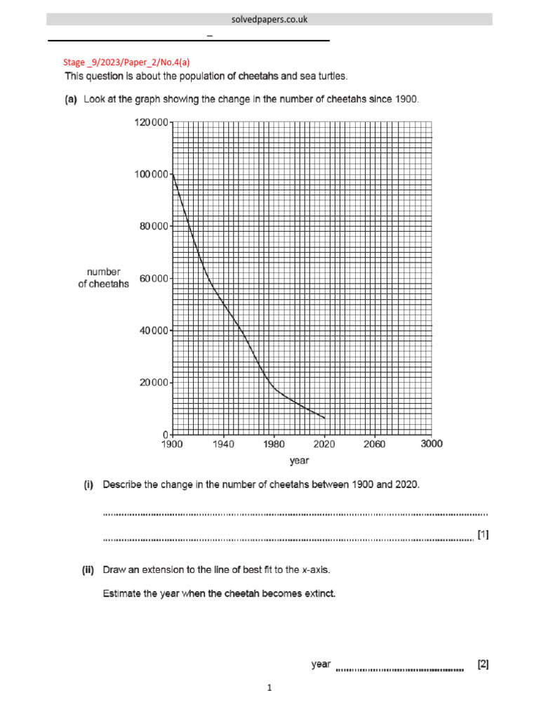 2023 2 Species Variation Natural Selection Checkpoint - Sec - 1 - Progression Stage 9 | PDF