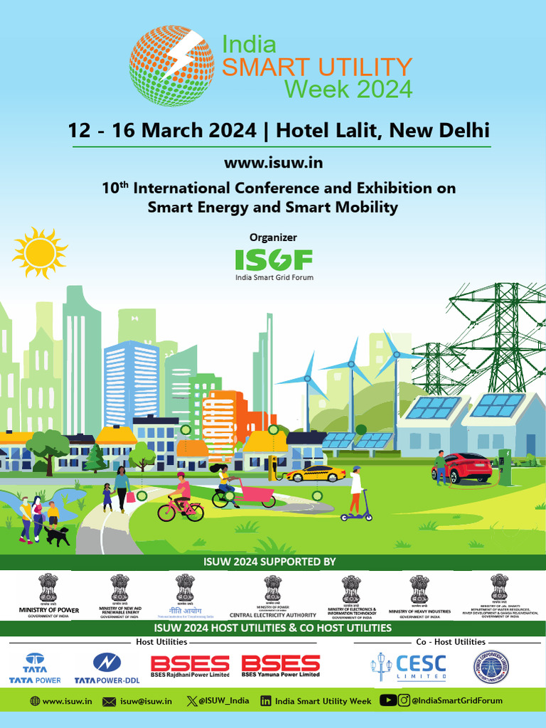 ISUW-2024-BROCHURE | PDF | Electrical Grid | Power (Physics)