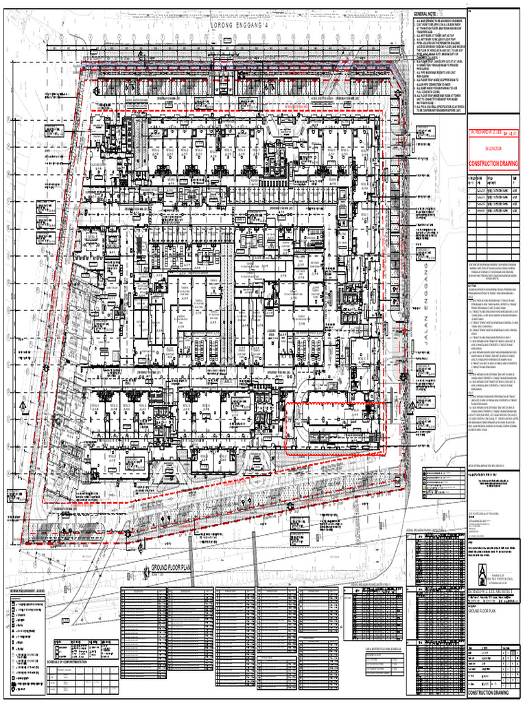 01-Conc Grd Floor Plan | PDF | Structural Engineering | Building Technology