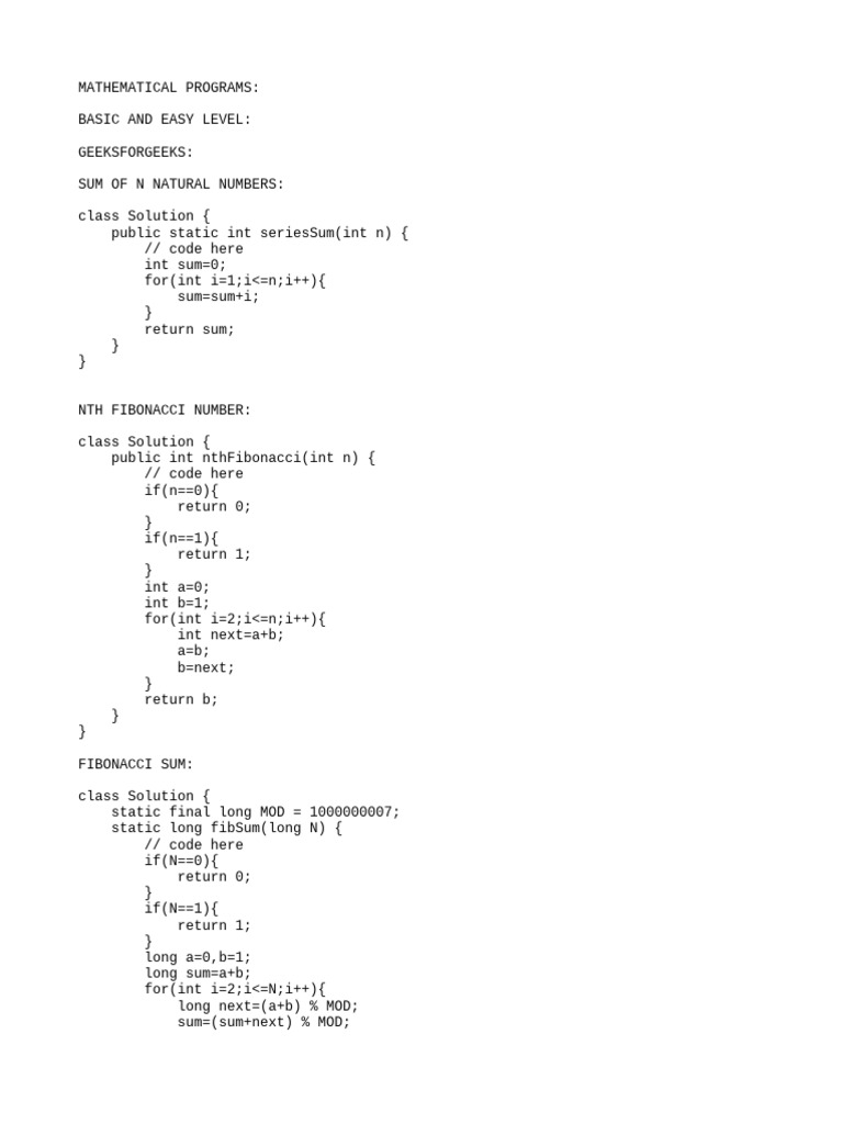 MATHEMATICAL PROGRAMS | PDF | Mathematical Logic | Software Engineering MATHEMATICAL PROGRAMS | PDF | Mathematical Logic | Software Engineering