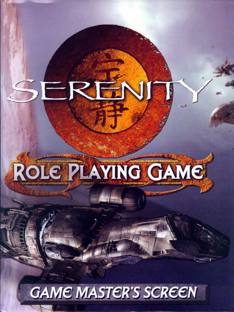 Serenity - Game Master's Screen | PDF