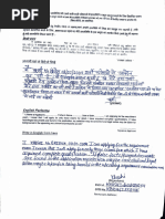 SSO Handwritten Declaration Form | PDF