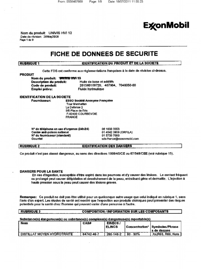 Univis Hvi 13 | PDF