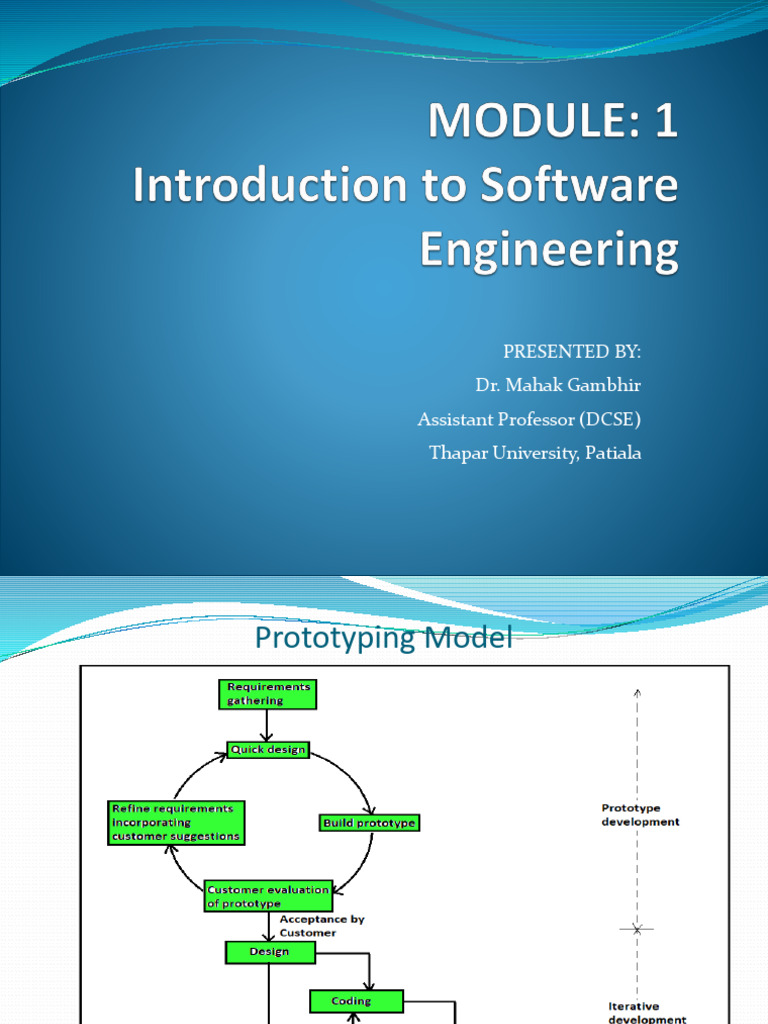 LECTURE-3 (MODULE 1) - Modified | PDF | Software Prototyping | Prototype