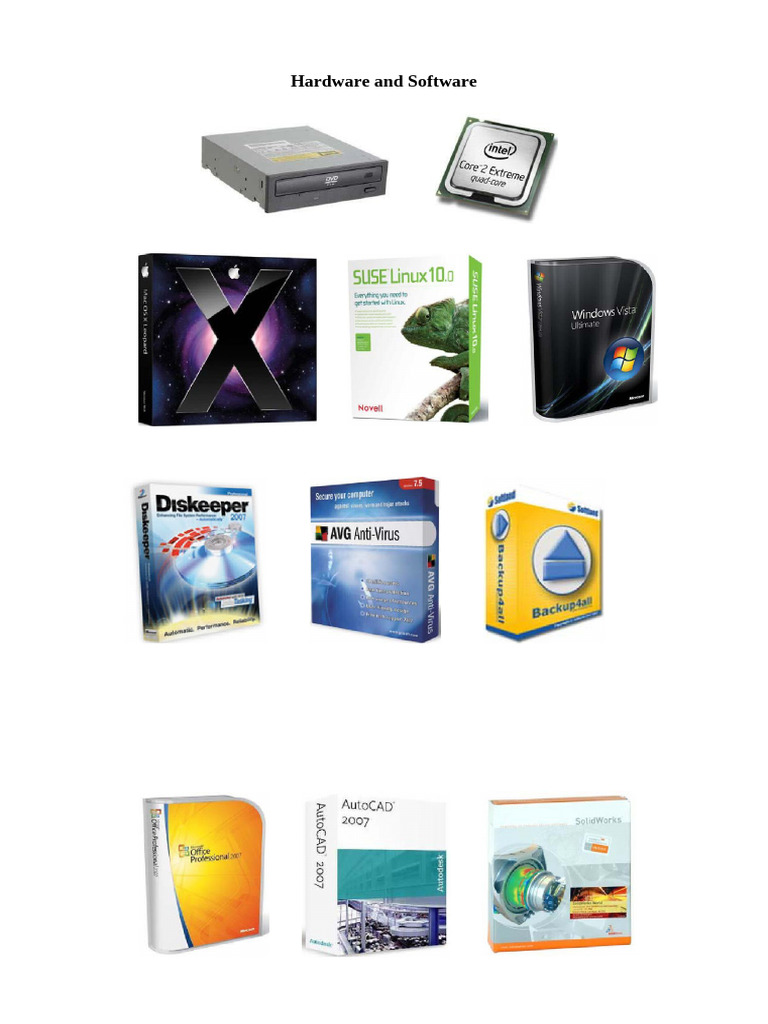 pc components | PDF | Computer Science | Personal Computers