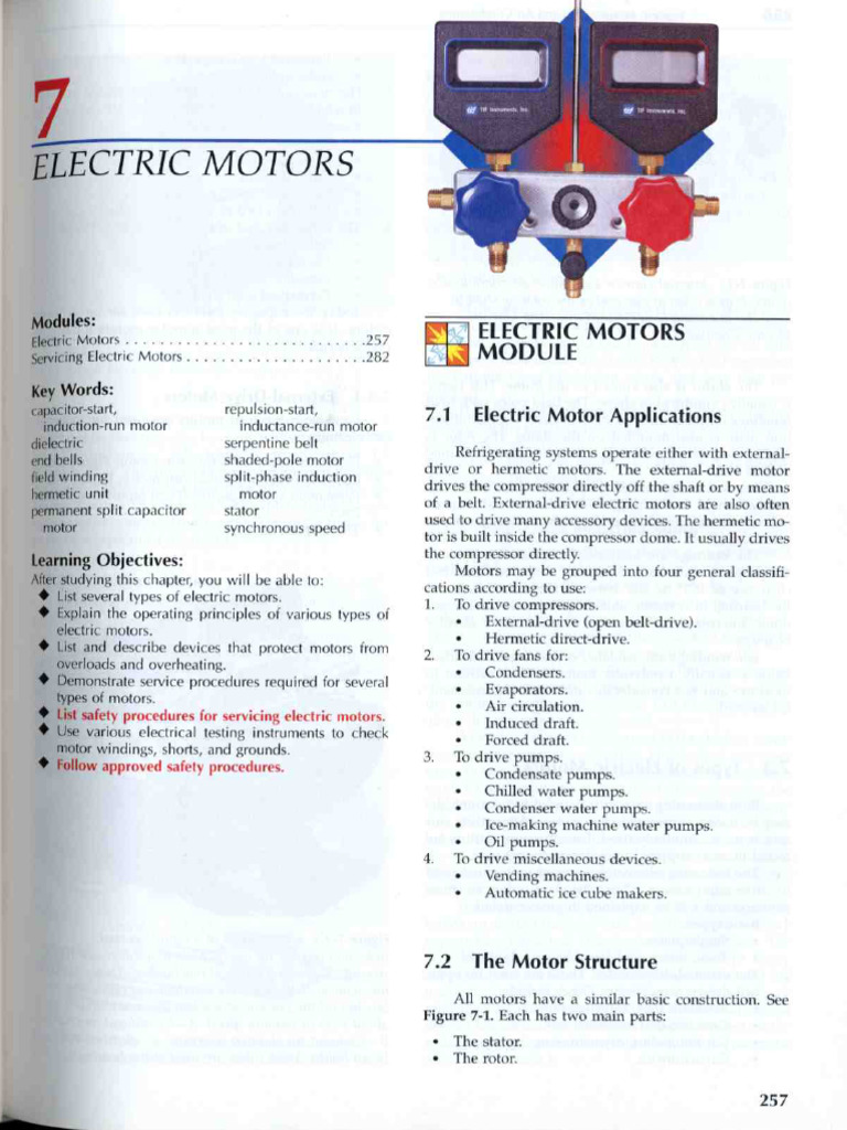 07 Electric Motors | PDF