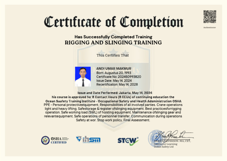 Rigging Slinging | PDF