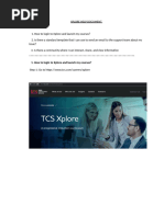 Infosys Springboard - Login Procedure | PDF