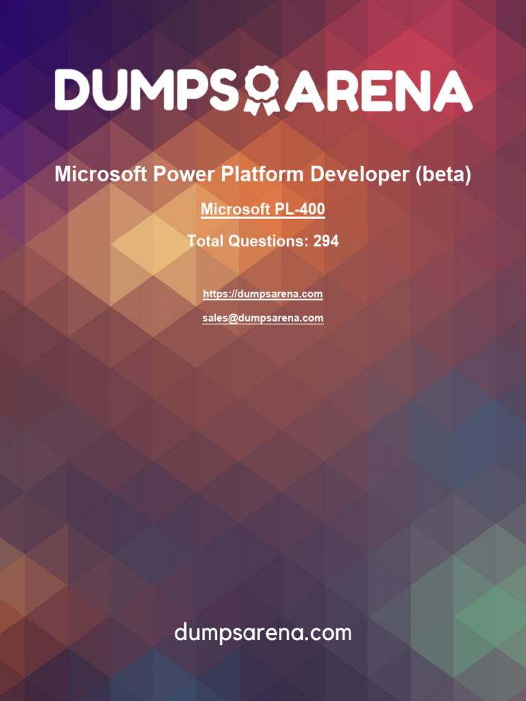 PL 400 | PDF | Microsoft Azure | Databases