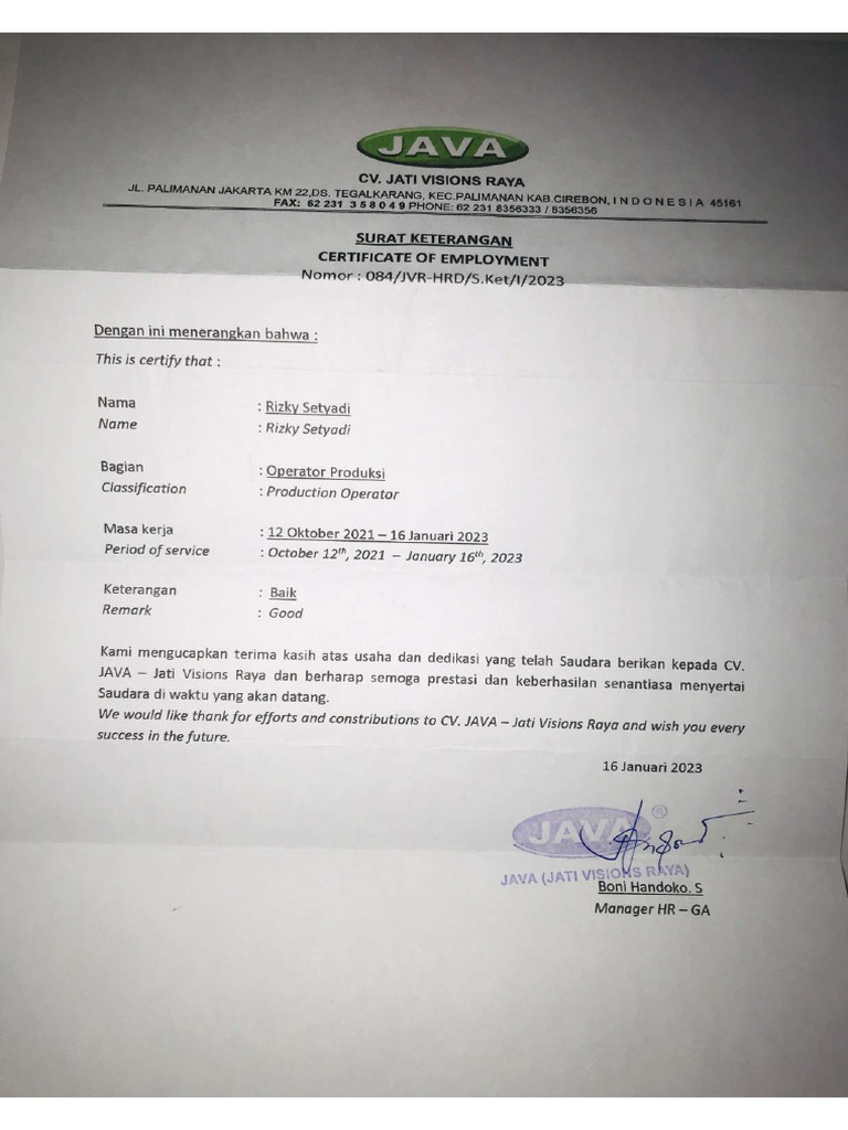 PDF Paklaring Java | PDF