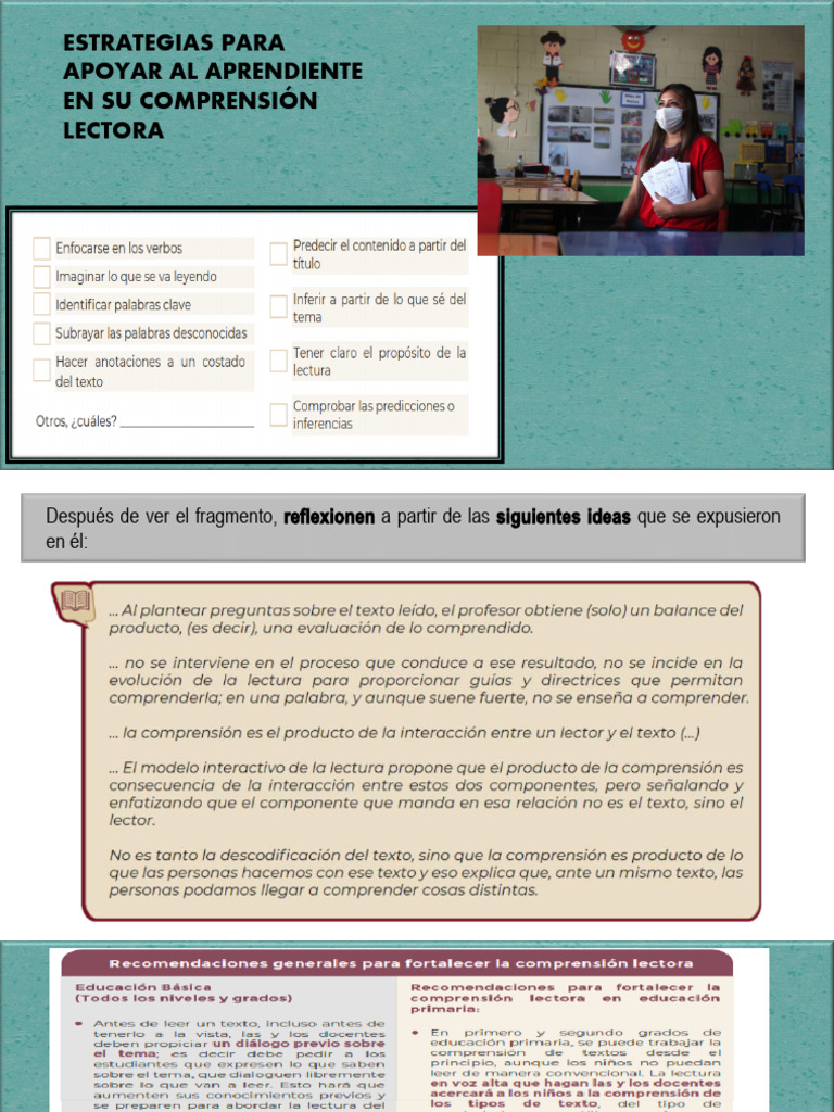 ESTRATEGIAS PARA COMPRENSION LECTORA CTMULTIGRADO | PDF | Comprensión ...
