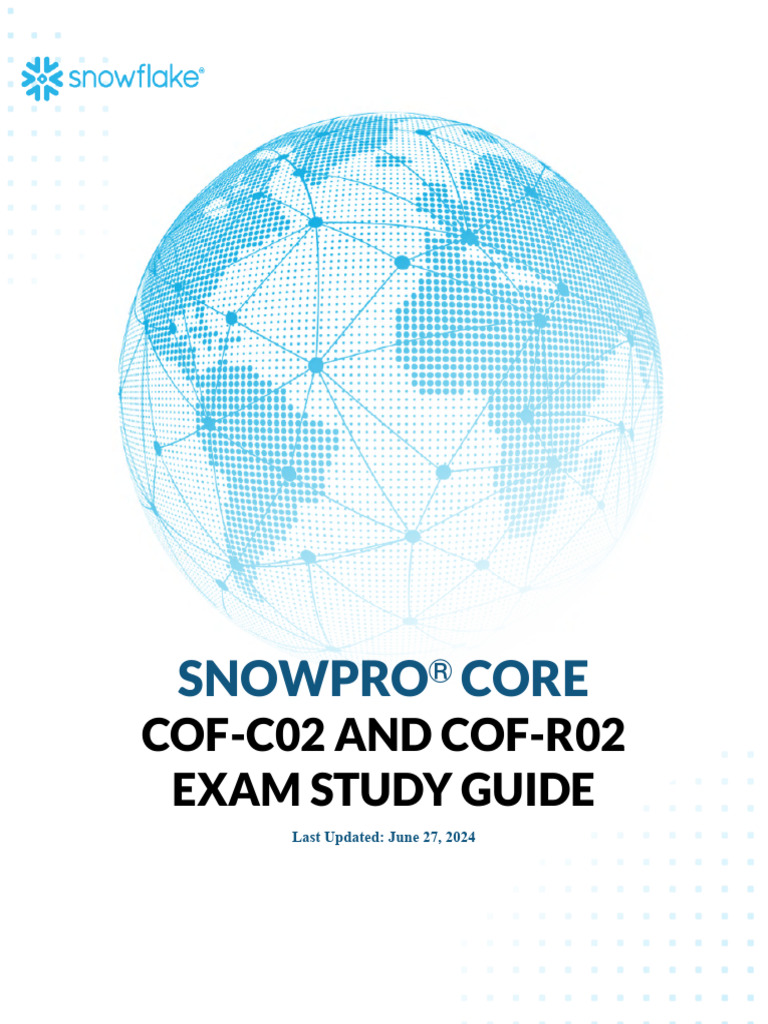 SnowPro Core Certification Study Guide | PDF | Cloud Computing | Sql