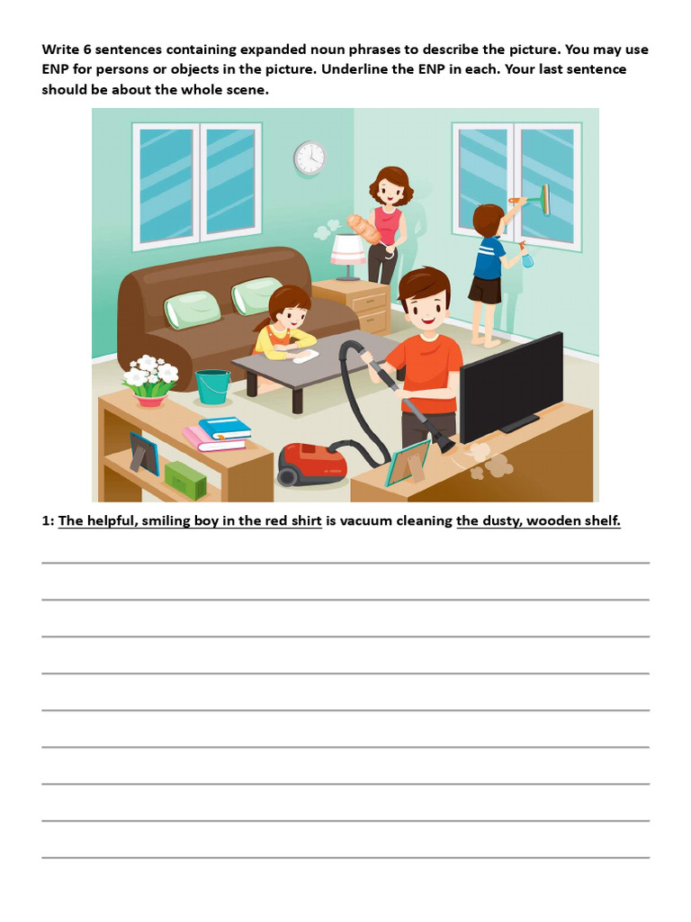 Expanded Noun Phrases in Descriptive Writing | PDF