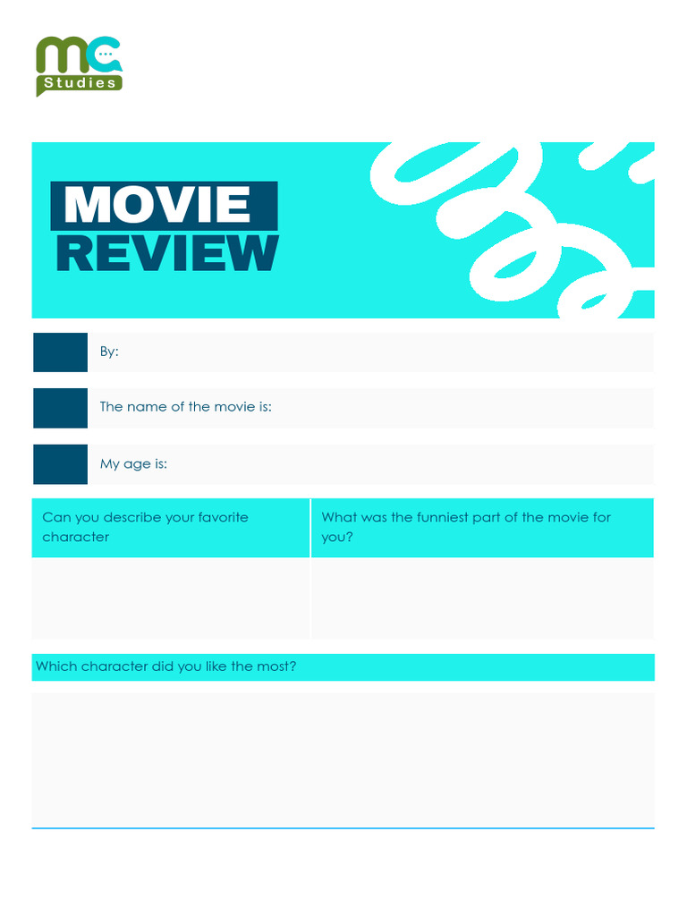 Movie Review Kids | PDF