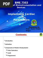 Pacemaker Block Diagram Explanation | PDF