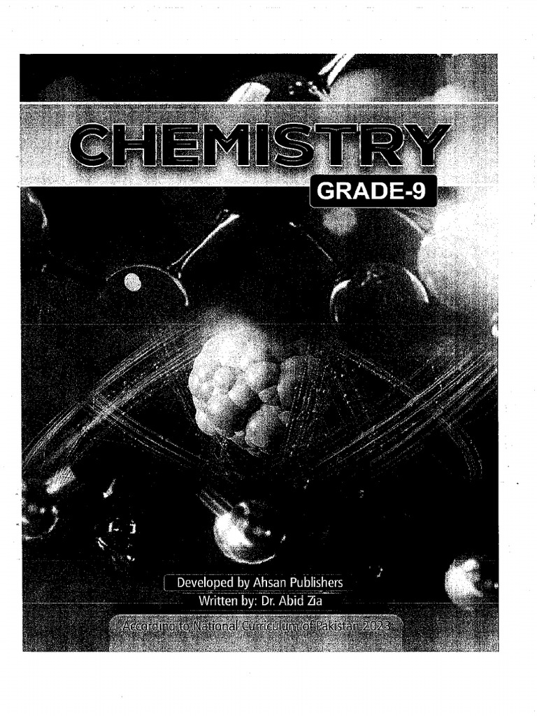9th Chemistry New Book 2025 Punjab Board | PDF