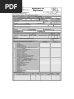 BIR Application For Registration FORM (1901) | PDF | Taxes | Capital ...