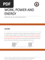 Energy Flow Diagrams... | PDF | Power (Physics) | Force