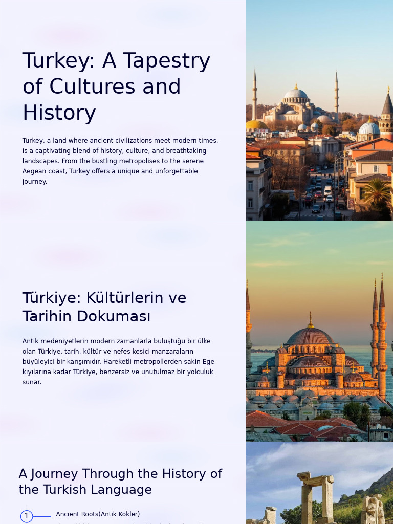Turkey A Tapestry of Cultures and History | PDF