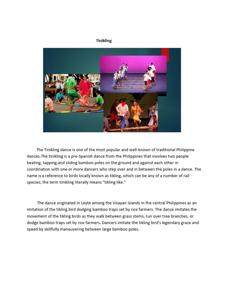 Tinikling | PDF