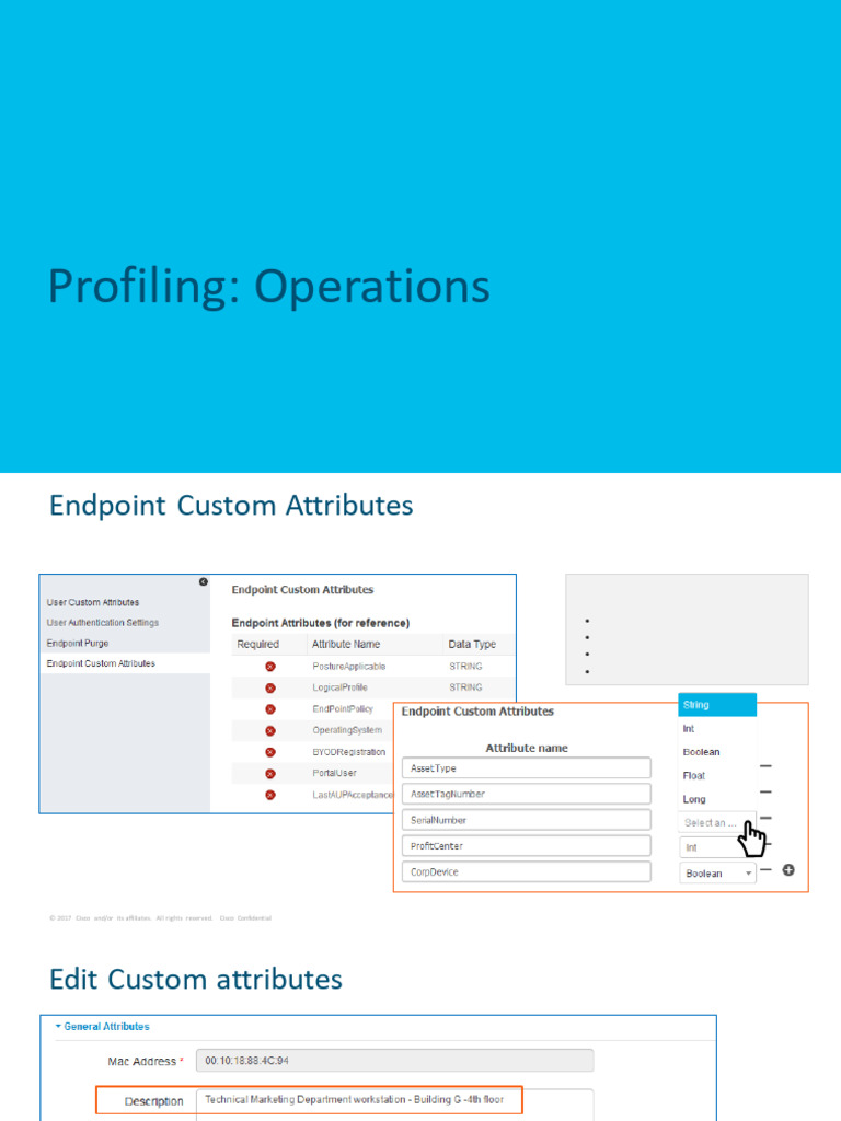 28.ISE Profiling Implementation H.Profiling Operations | PDF | Access Control | Computer Access ...
