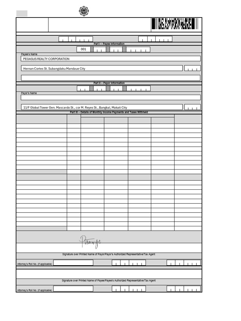 2307 PEGASUS | PDF | Value Added Tax | Taxes 2307 PEGASUS | PDF | Value Added Tax | Taxes