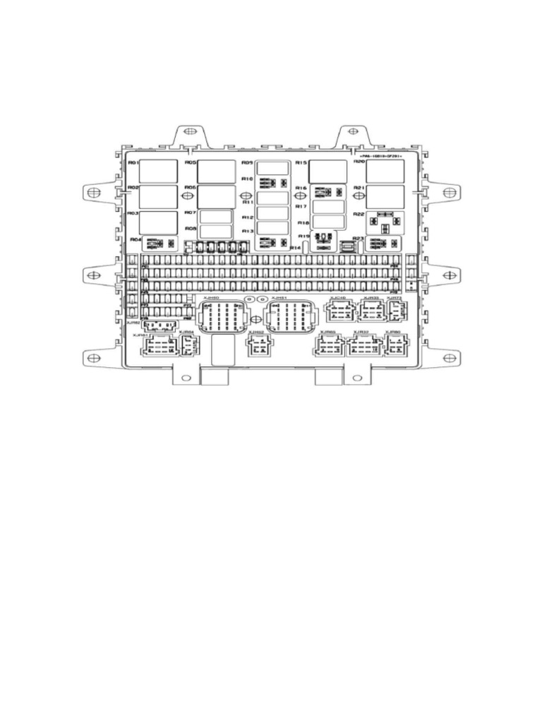 Renault Truck Fuse Box Layout | PDF