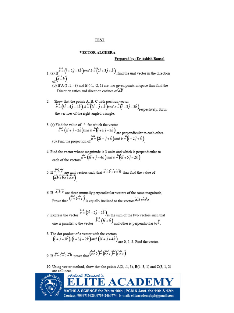 Screenshot 2025-01-14 at 9.47.06 PM | PDF | Euclidean Vector | Abstract Algebra