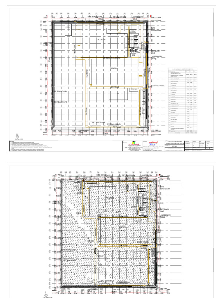 MBCPL Site Plan and Layout Details | PDF