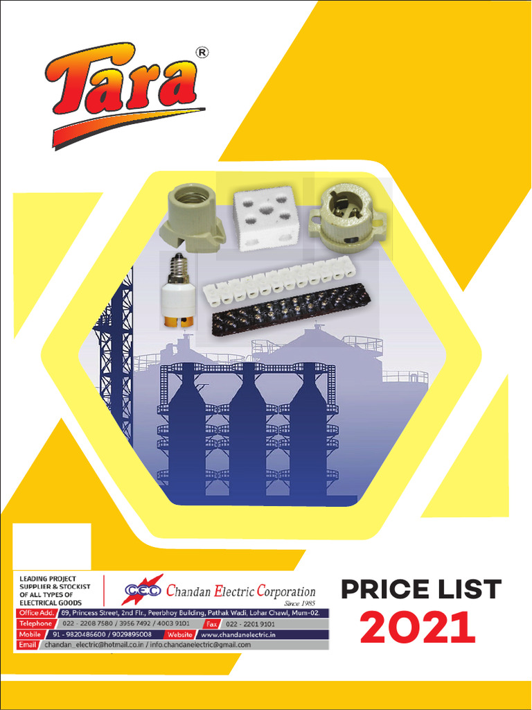 Tara Brochure New-10012021 | PDF | Electrical Components | Electrical ...