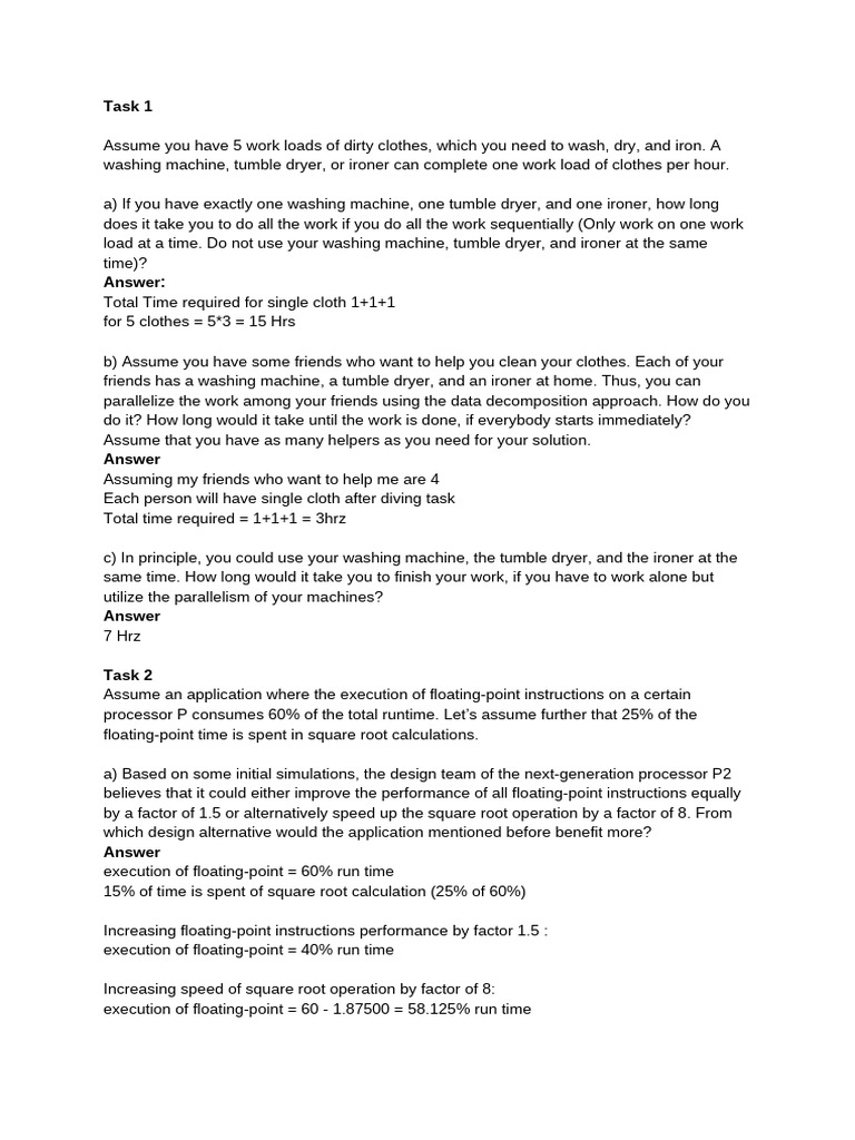Assignment1 | PDF | Parallel Computing | Computer Programming Assignment1 | PDF | Parallel Computing | Computer Programming