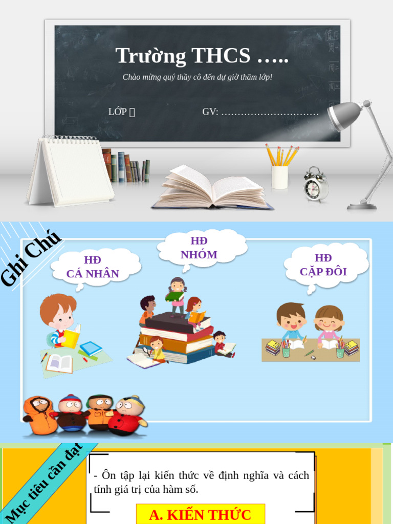 Trư NG THCS ..: L P GV | PDF