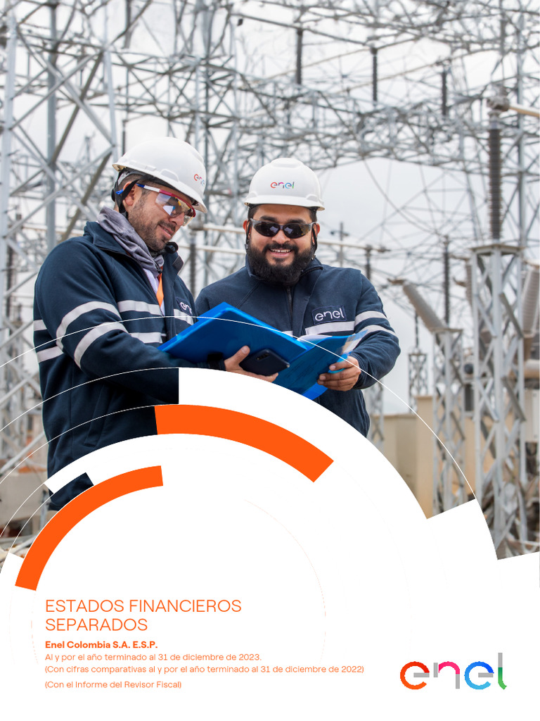 Eeff Enel Colombia Separados 2023 | PDF | Auditoría | Contabilidad