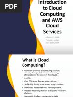 Understanding The Basics of AWS - A Beginner's Guide | PDF