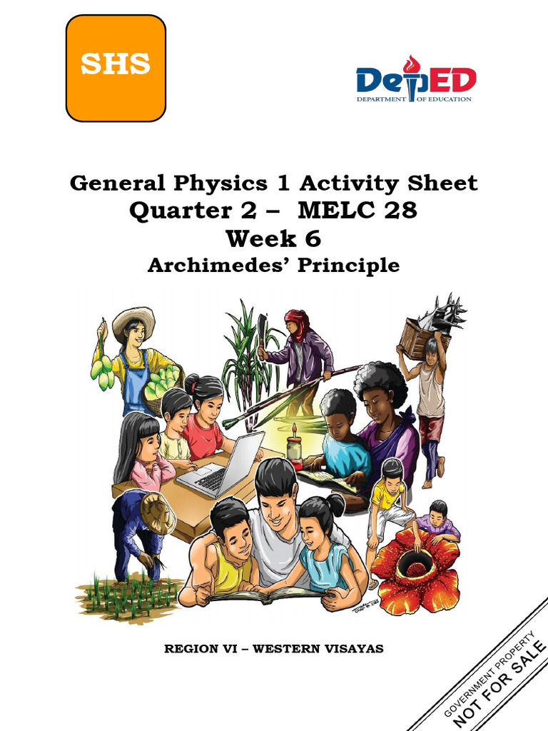 Shs Las Genphysics Melc 28 q2 Week-6 | PDF | Buoyancy | Mass