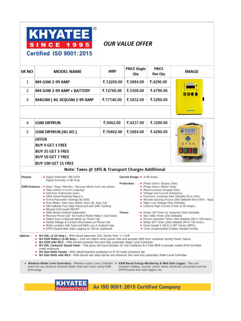 Khyatee Mobile Starter | PDF