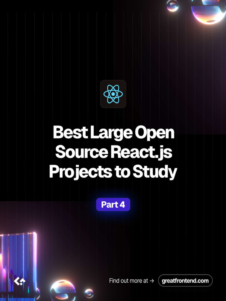 GFE - Best Large Open Source React - Js Projects To Study | PDF