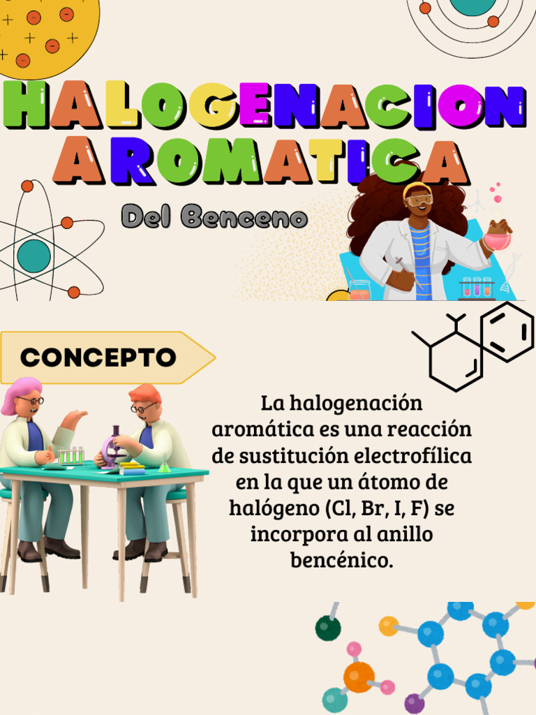 Halogenacion PDF | PDF