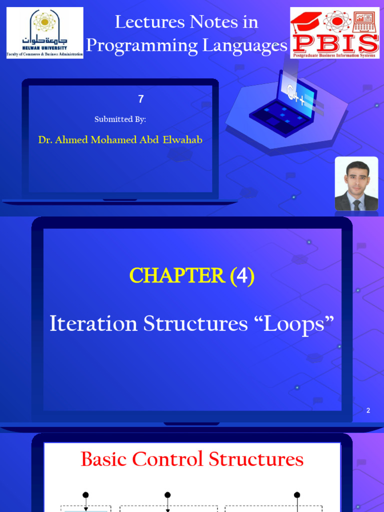 Lecture 7 Iteration Structures Loops Part One Pdf Control Flow Computer Programming