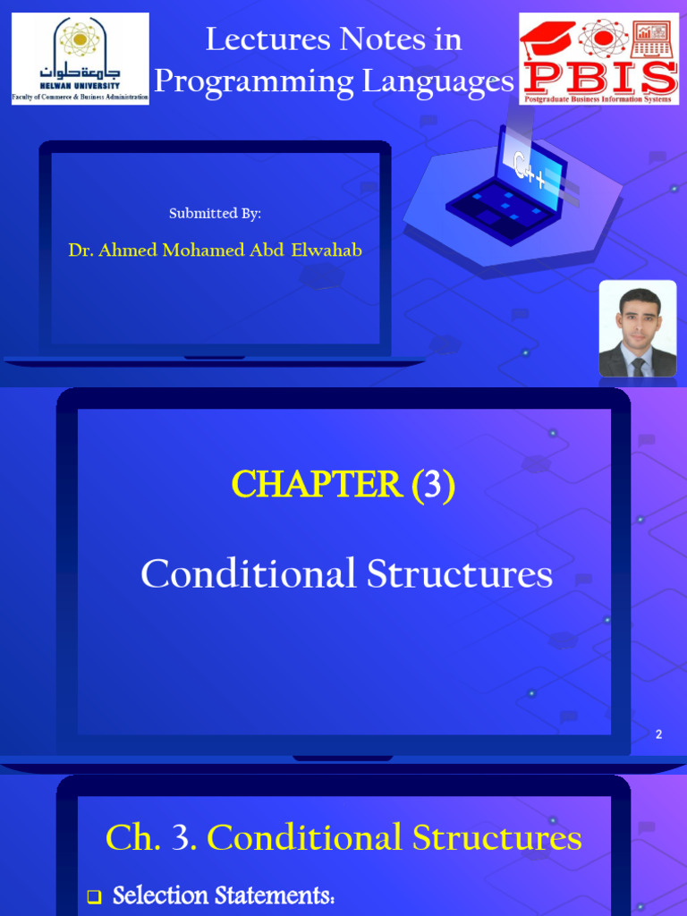 Lecture 5. Selections If Statement | PDF | Functional Programming ...