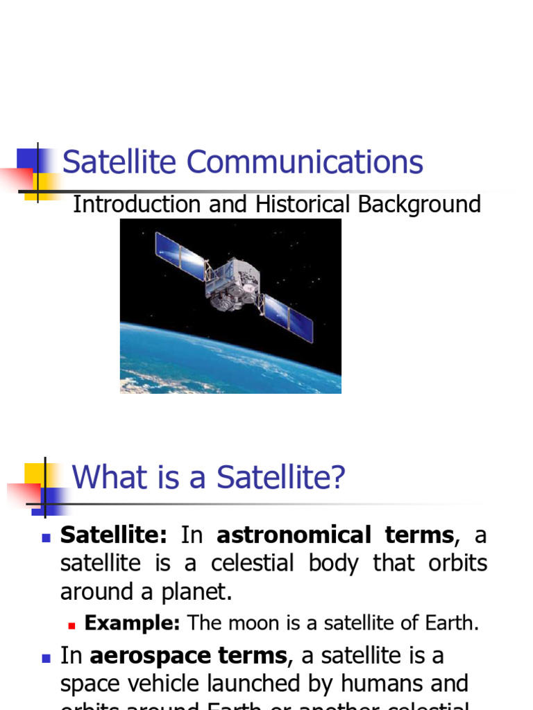 Satellite Communications Unit-1 Final | PDF | Rocket | Communications Satellite