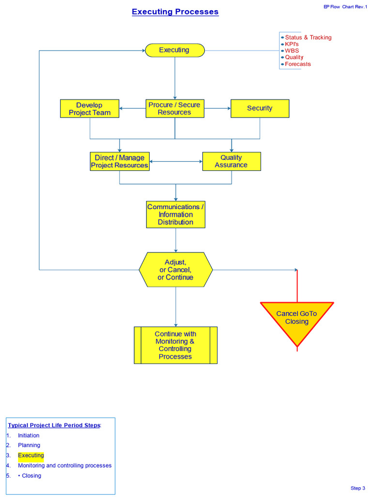 Step 3 Executing Processes Rev.1 | PDF