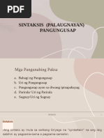 Sintaksis at Semantika | PDF