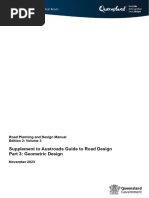 DoT Supplement To AGRD Part 3 Geometric Design v50 | PDF | Lane ...