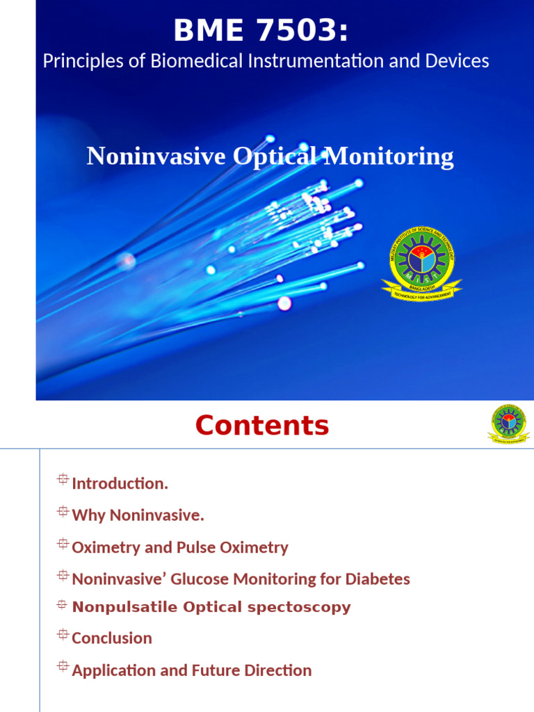 Noninvasive Optical Health Monitoring | PDF | Clinical Medicine ...